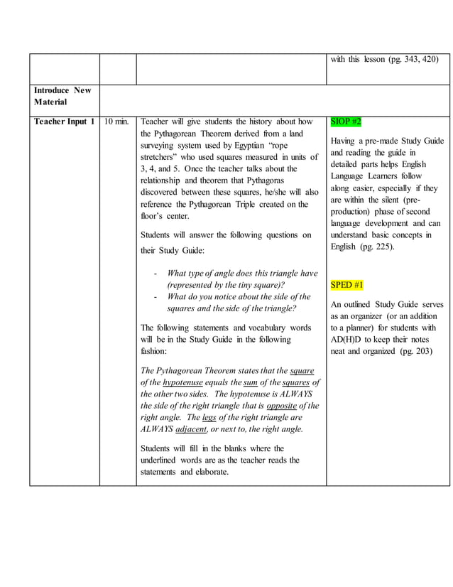 Modified Lesson Plan_Teqeia_Jones | PDF