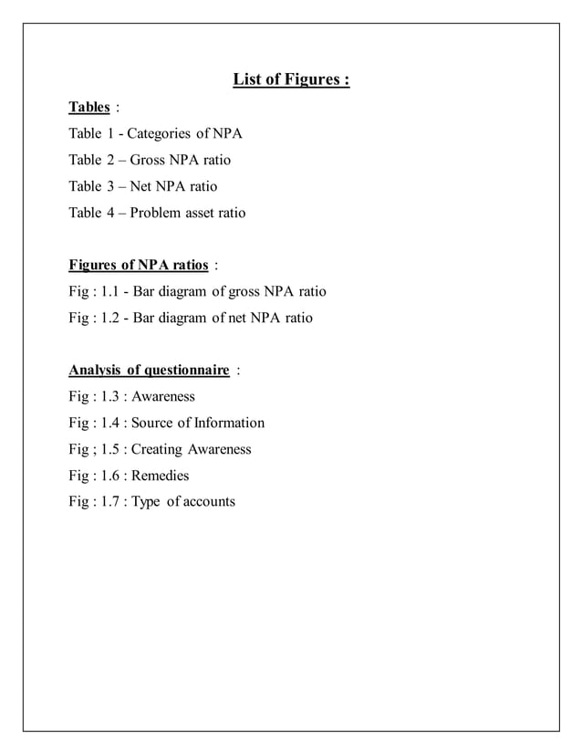 Project report Npa analysis | DOCX