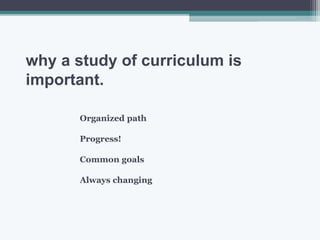 Curriculum Development and Instruction | PPT