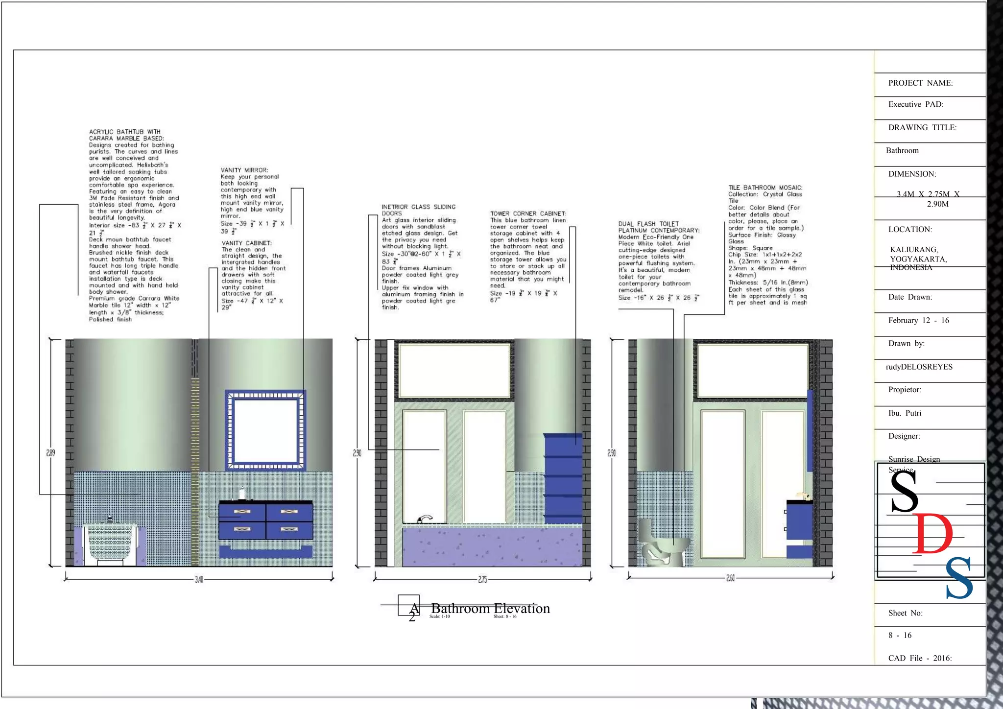 Executive PAD. Interior Project.2016 | Interior Decorating | Home & Garden