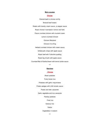 Menu choice option-1 (1) | PDF