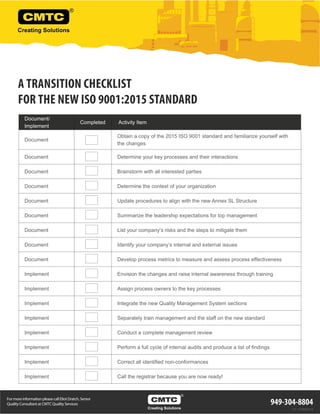 Guide to Implementing ISO 9001-2015 (v1 11-9-16) | PDF | Business ...