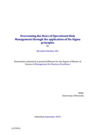 Project Abstract | PDF