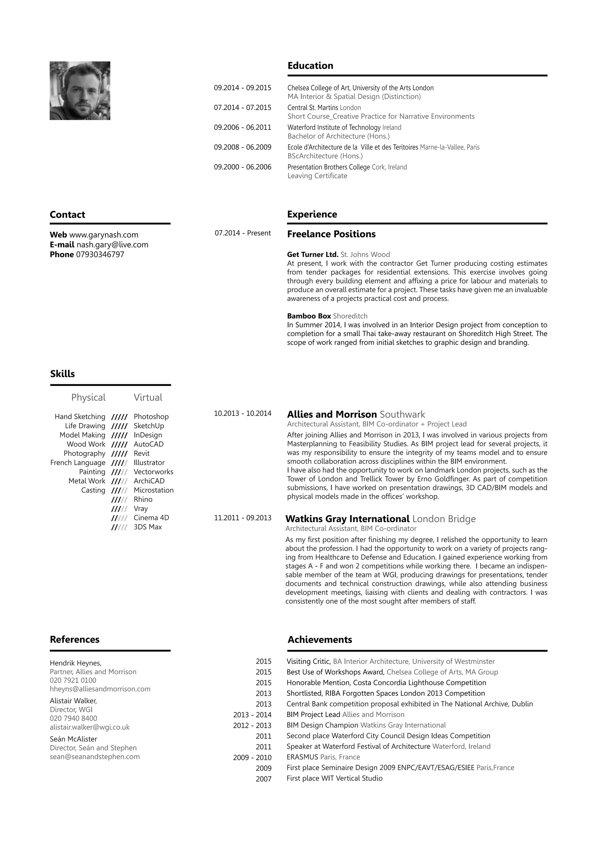 Gary Nash_CV Nov2015 | PDF