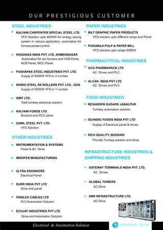 control tech brochure | PDF