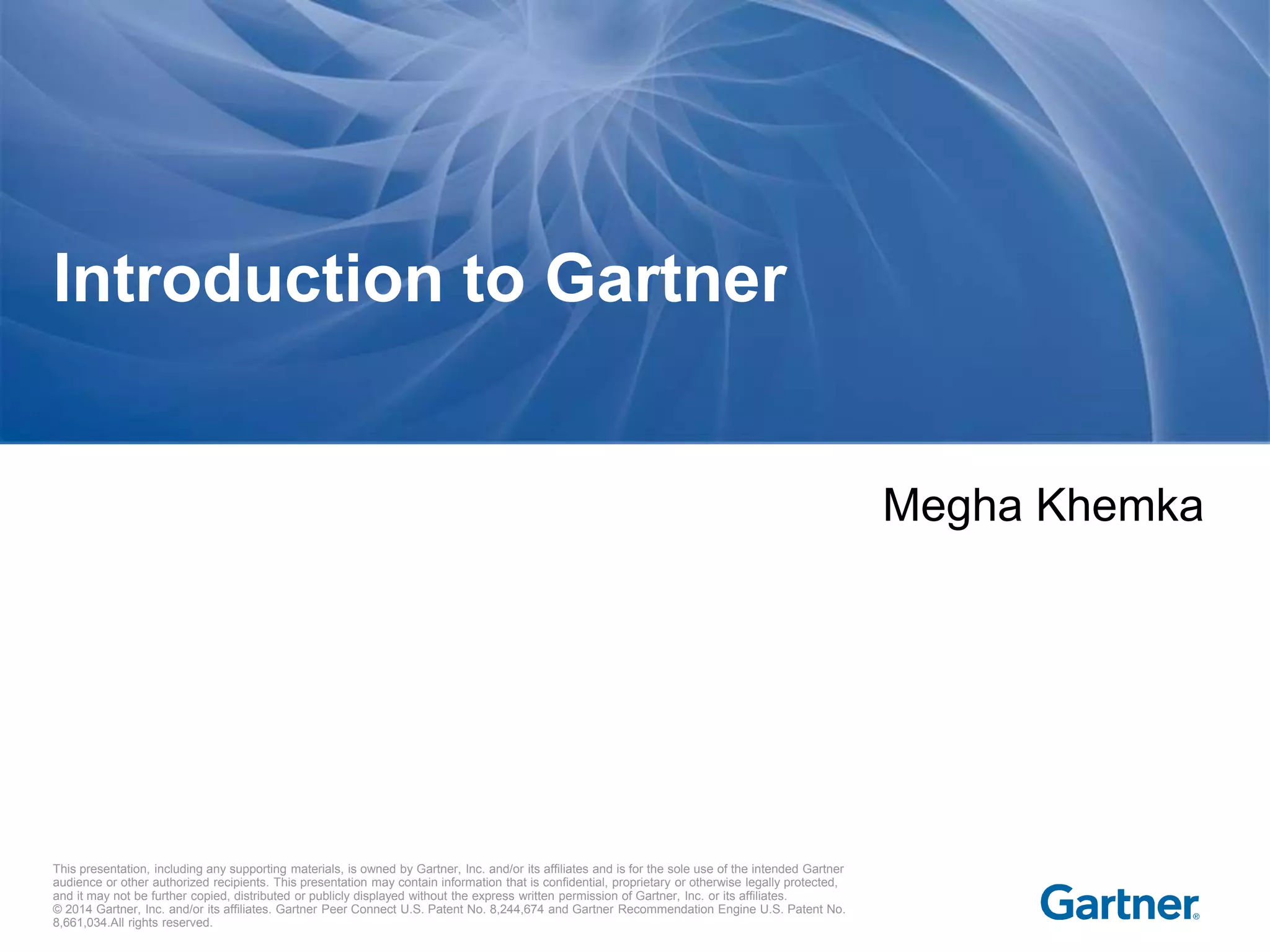 Gartner for IT Leadership | PPTX