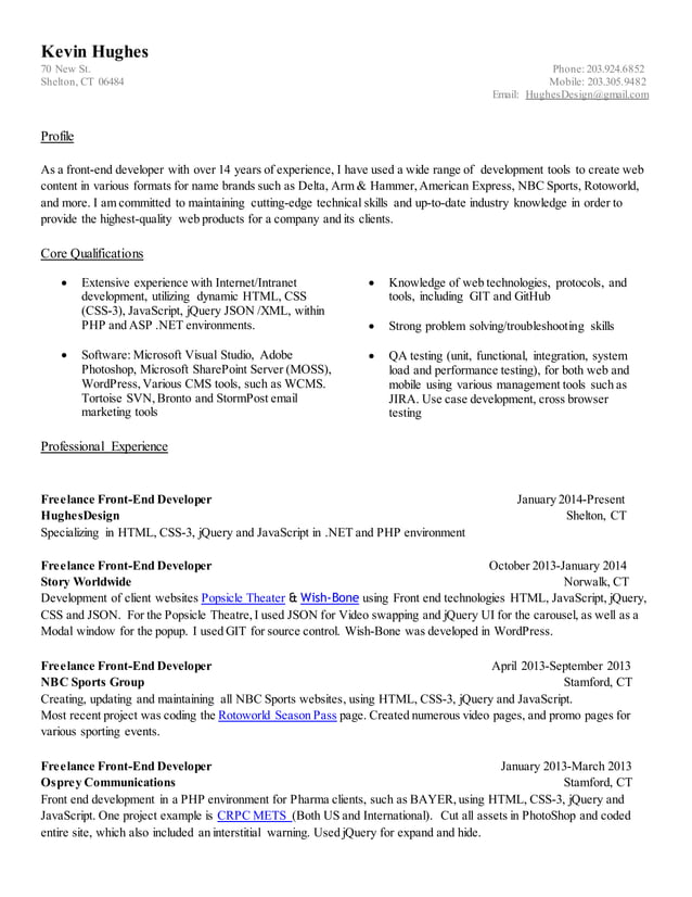 Kevin-Hughes_Resume | PDF