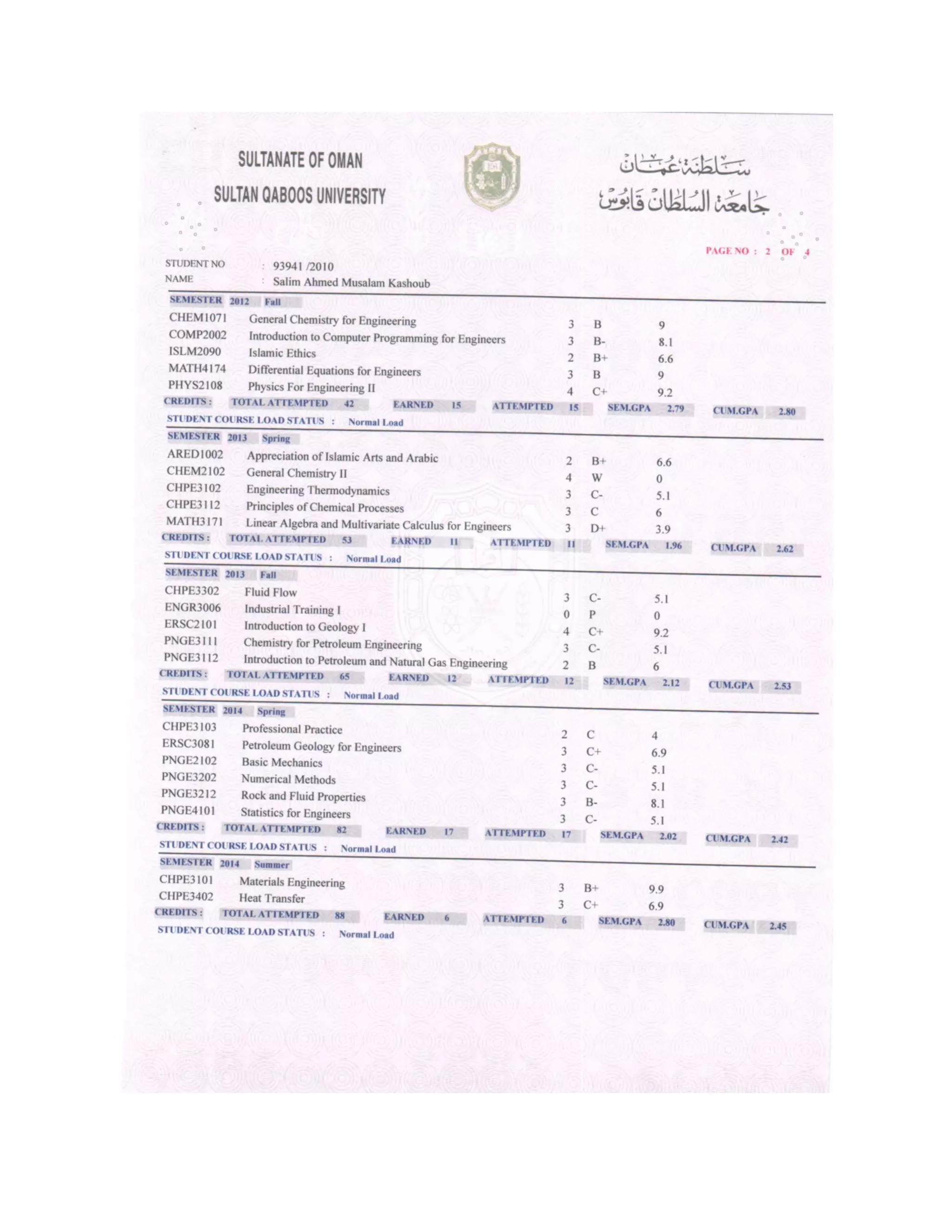 Completion of Degree Notification | PDF