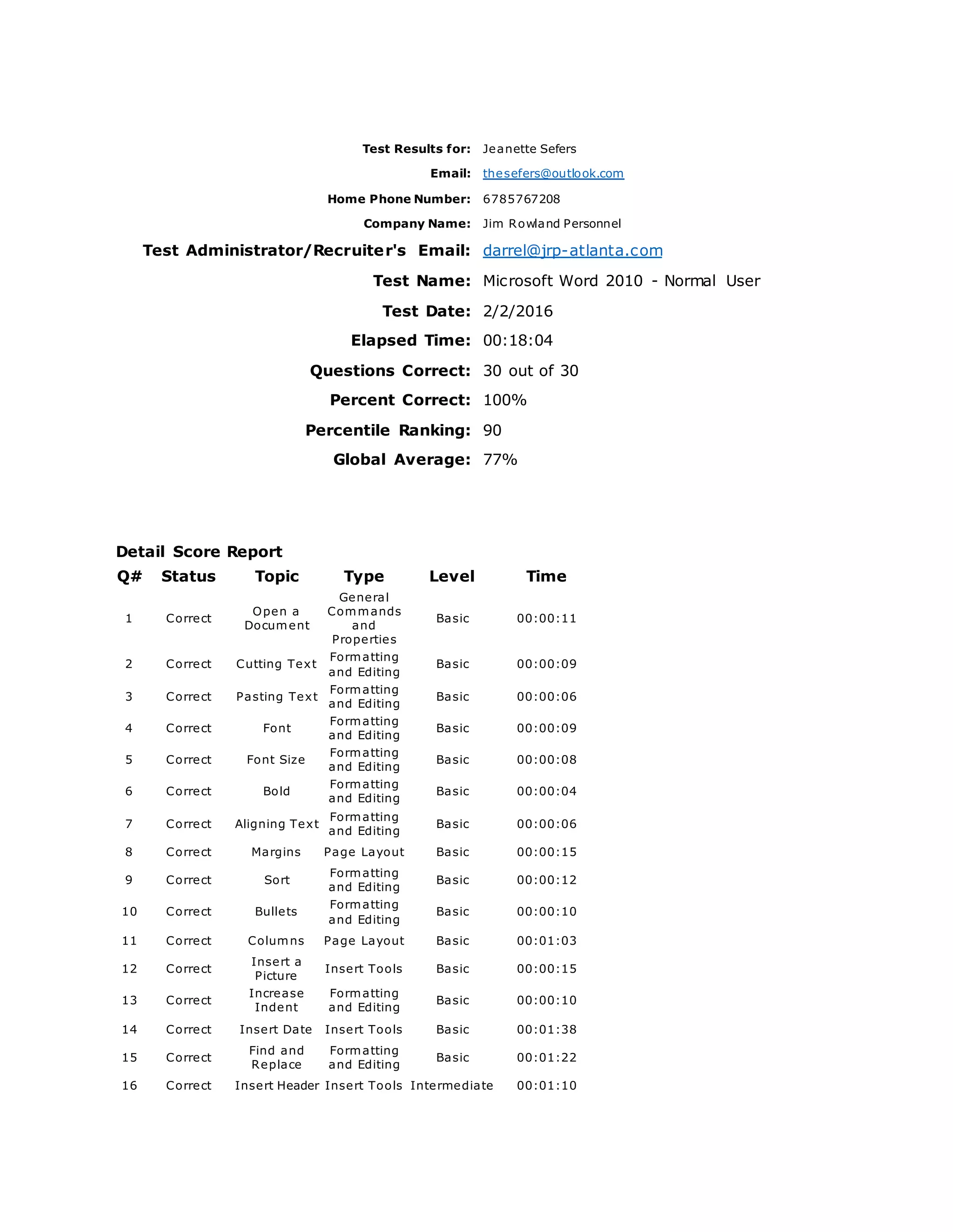 Microsoft Word 2016 | DOCX