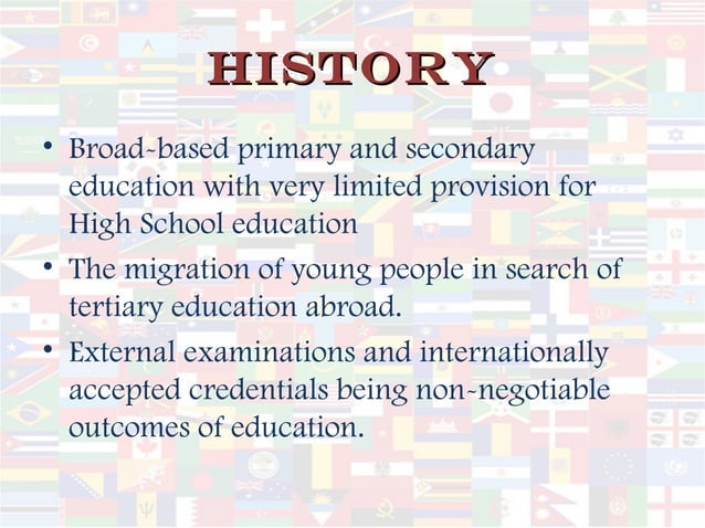 Caribbean education system | PPT | Education industry | Industries