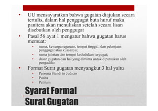 Praktik Tata Usaha Negara | PPT