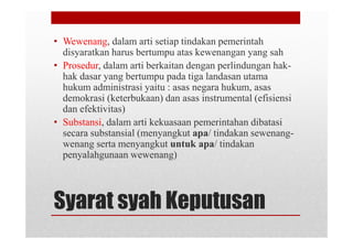 Praktik Tata Usaha Negara | PPT