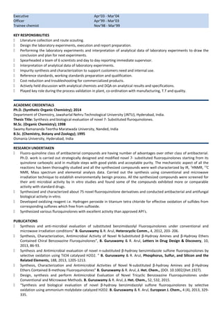 Dr. Guruswamy CV | PDF