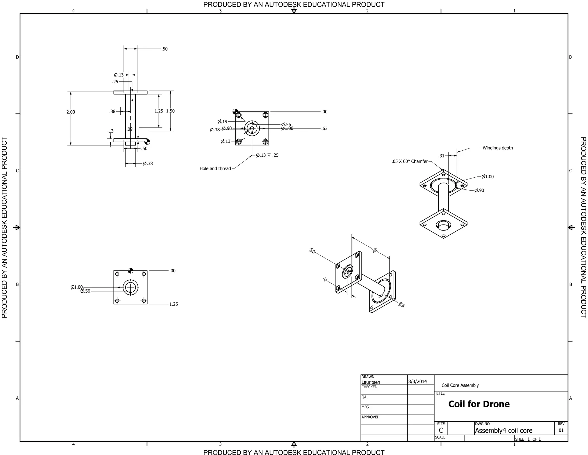 Assembly4 coil core | PDF