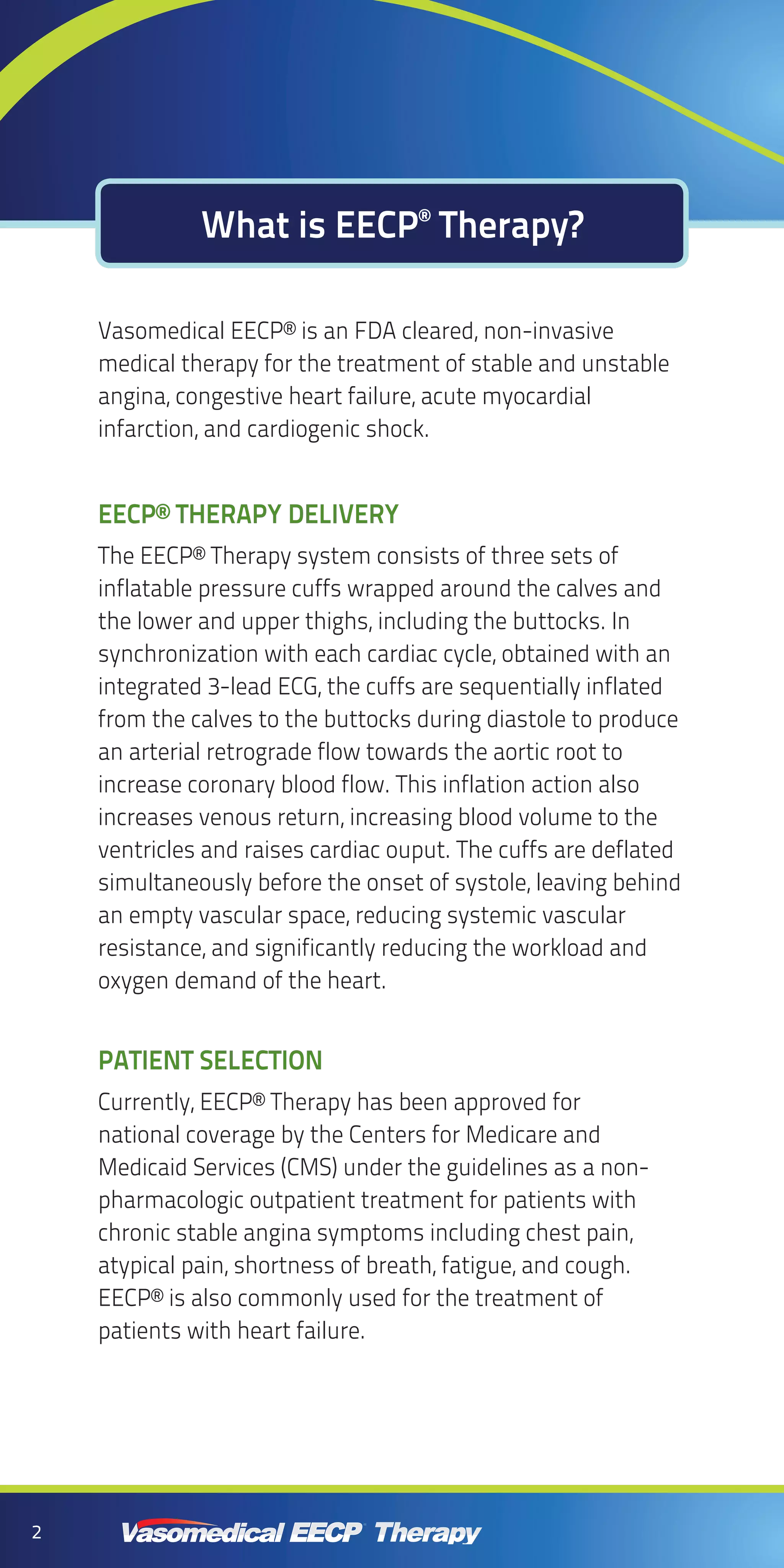 EECP Clinical Reference Guide | PDF