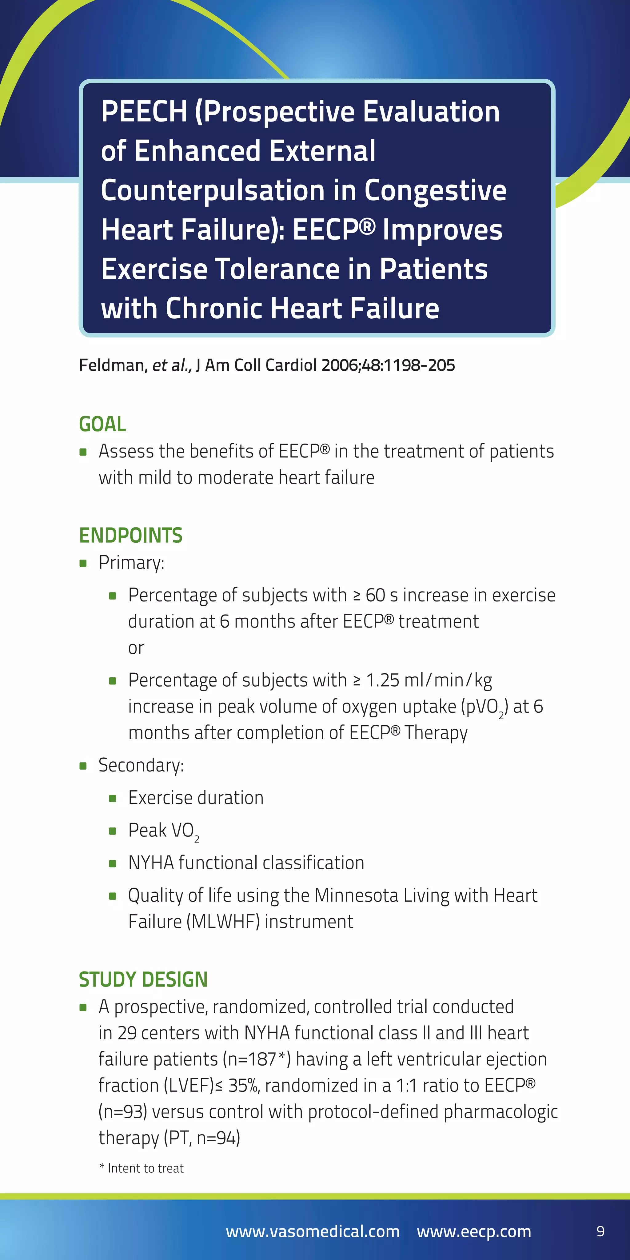 EECP Clinical Reference Guide | PDF