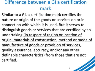 GEOGRAPHICAL INDICATIONS | PPTX