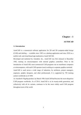 AUTOCAD Report | PDF