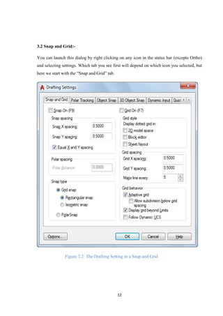 AUTOCAD Report | PDF
