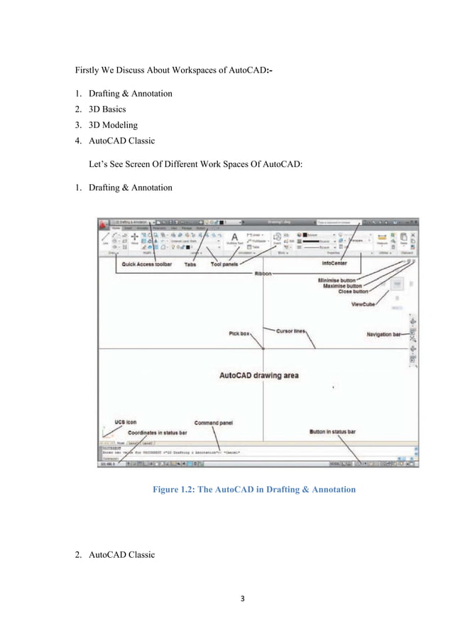 AUTOCAD Report | PDF | Computing | Technology & Computing