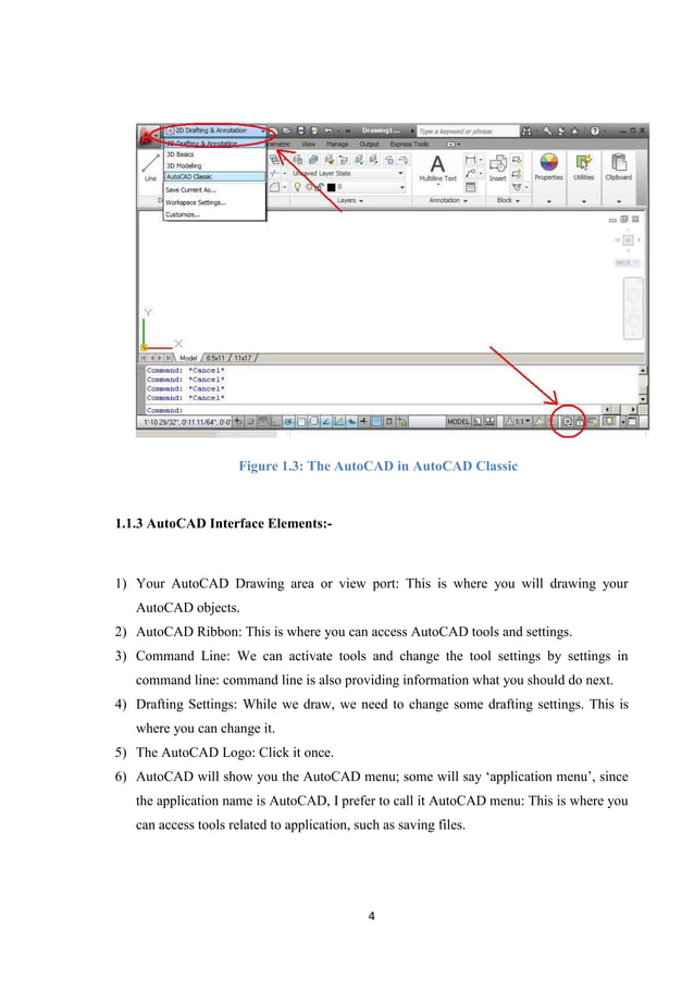 AUTOCAD Report | PDF | Computing | Technology & Computing
