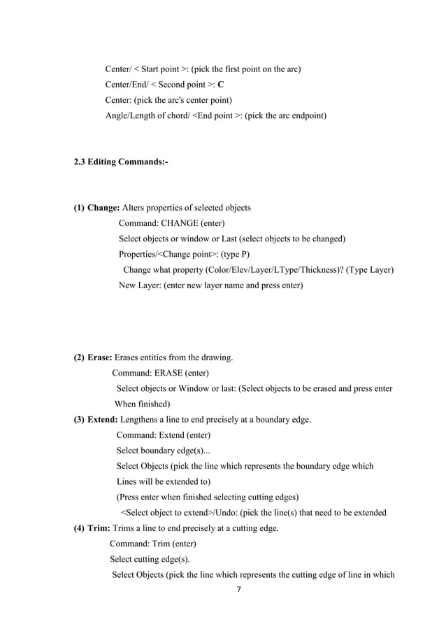 AUTOCAD Report | PDF | Computing | Technology & Computing