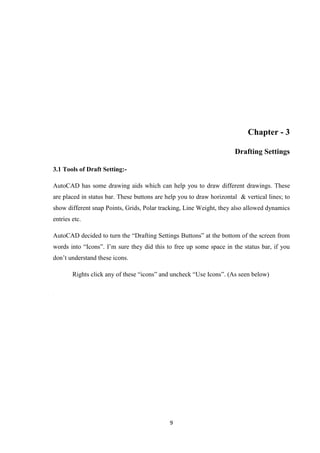AUTOCAD Report | PDF