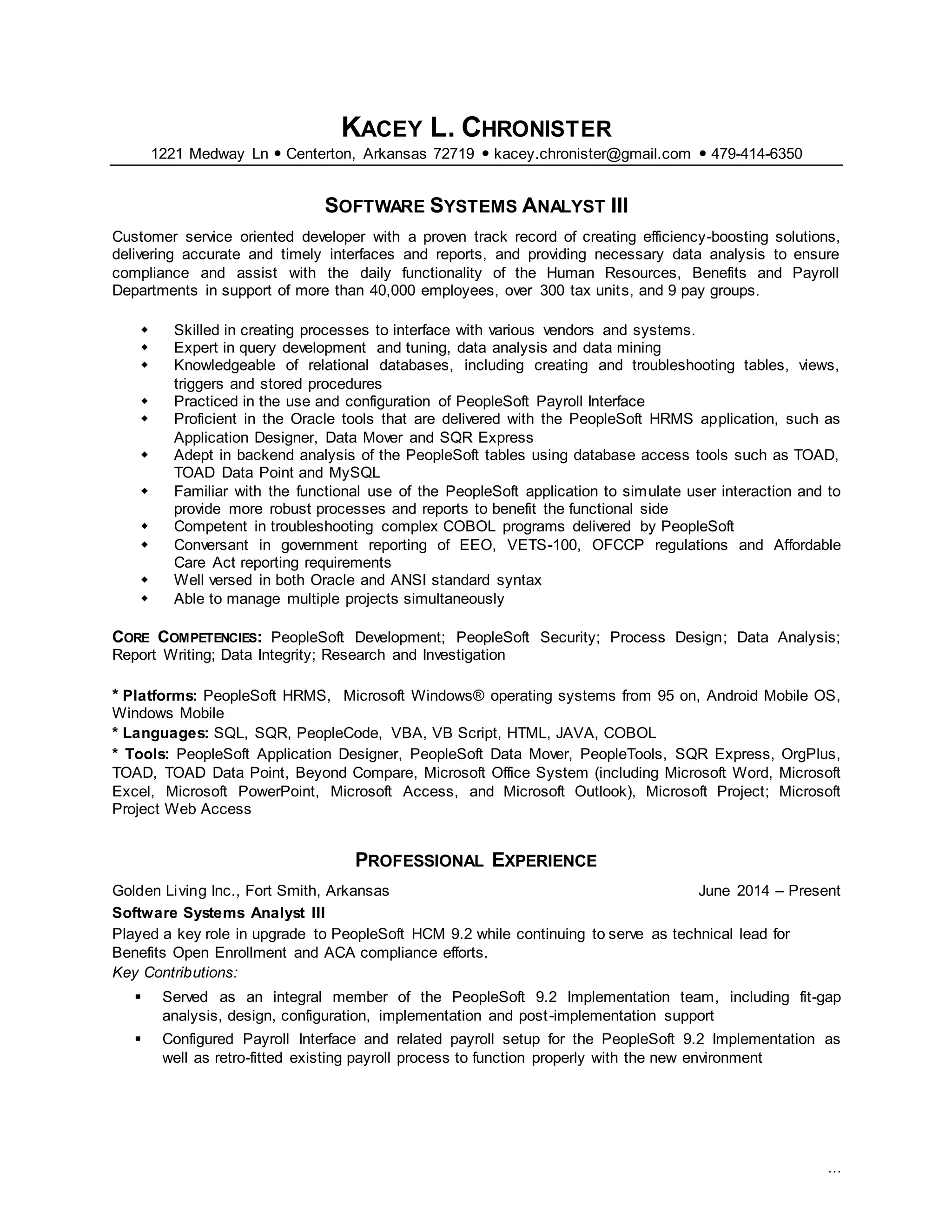 KChronister_Resume_2016 | DOCX