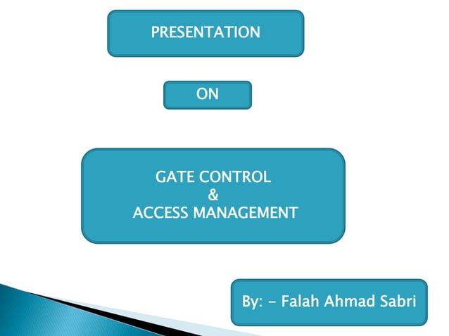 Gunnebo Gate Management System | PPTX