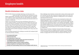 Health and wellness in the workplace - interactive white paper | PDF