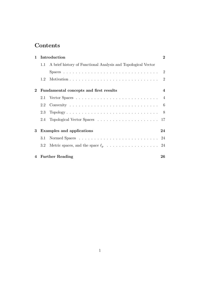 Topological_Vector_Spaces_FINAL_DRAFT | PDF