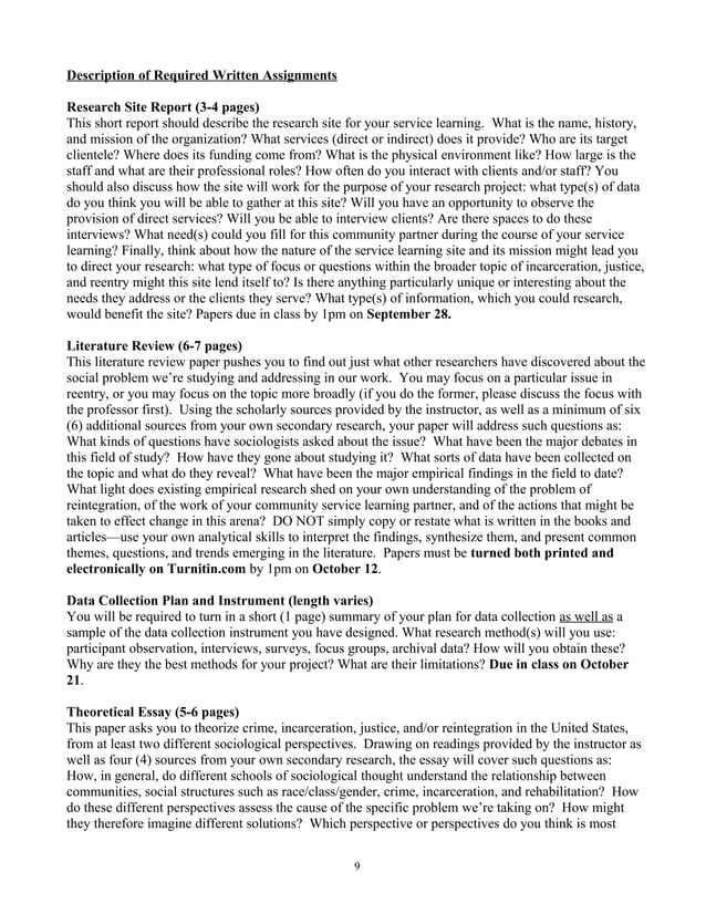 Capstone syllabus F15 | PDF