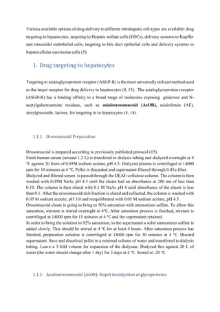 Liver targeted drug delivery | PDF