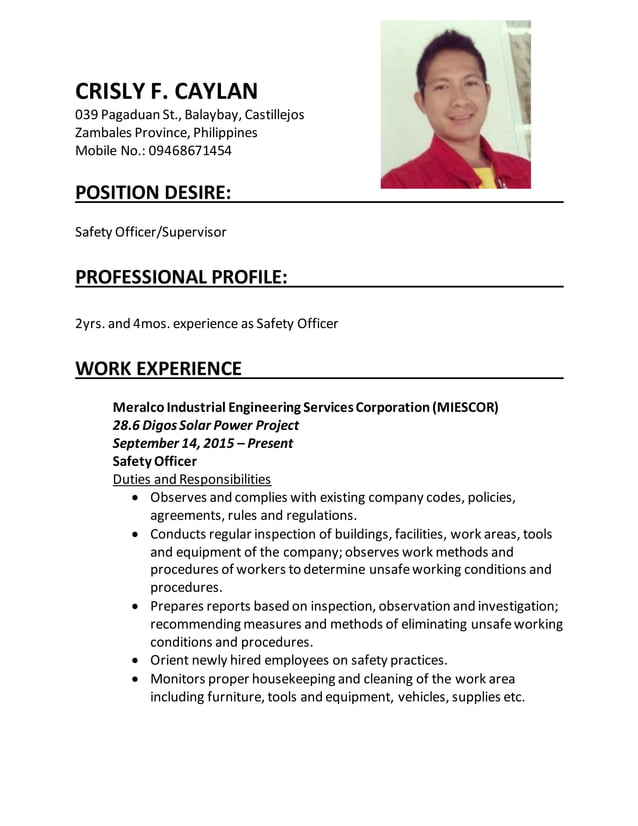 CRISLY C. Resume | PDF