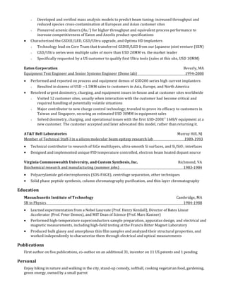 Freer_resume_2016c3 | PDF