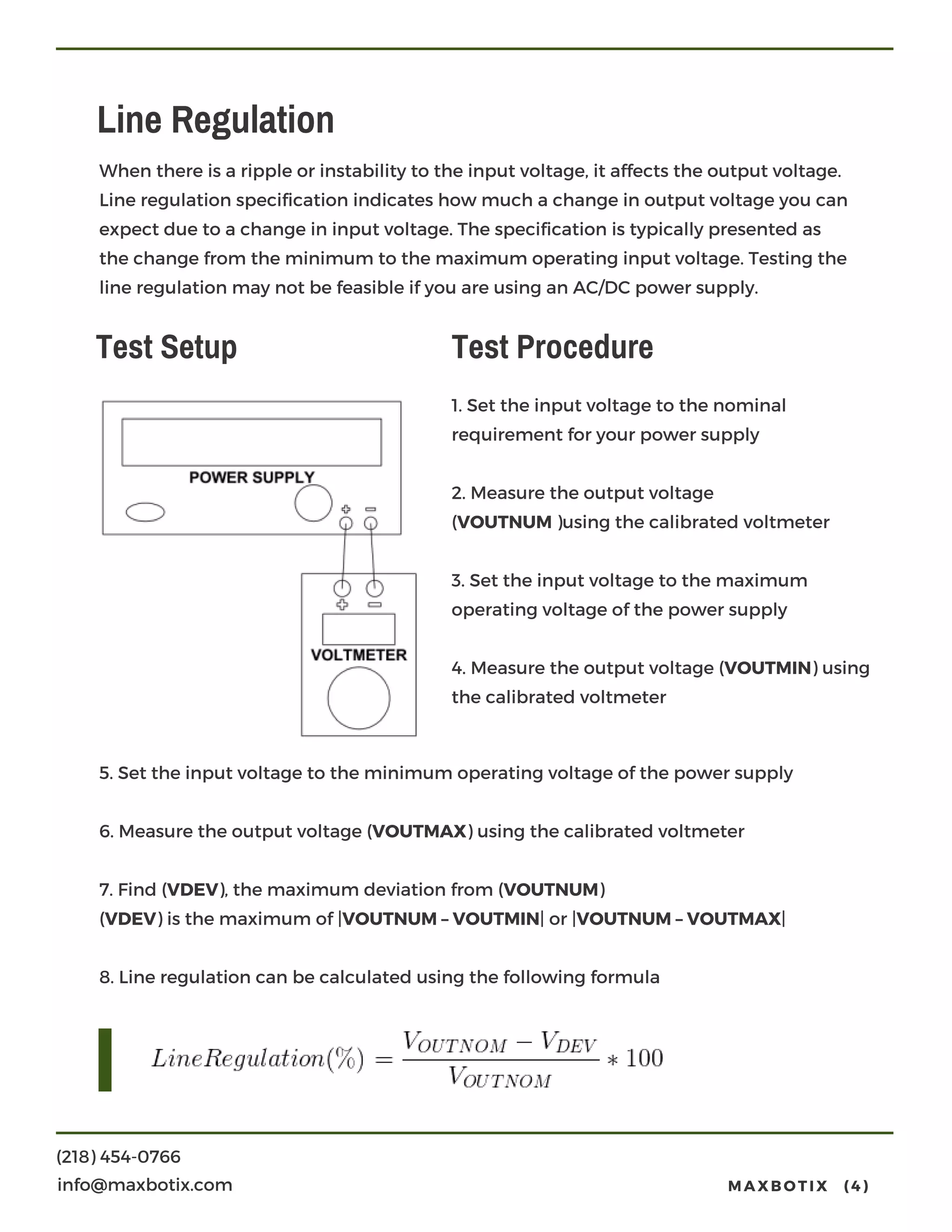Guide to Power Supply Testing with MaxBotix | PDF | Consumer ...