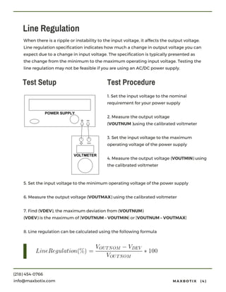 Guide to Power Supply Testing with MaxBotix | PDF | Consumer ...