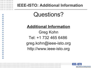 8.3 Isto Overview Gp Kohn051102 | PPT
