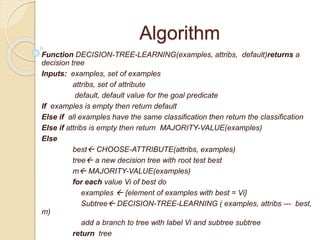 83 learningdecisiontree | PPTX | Artificial Intelligence | Technology ...
