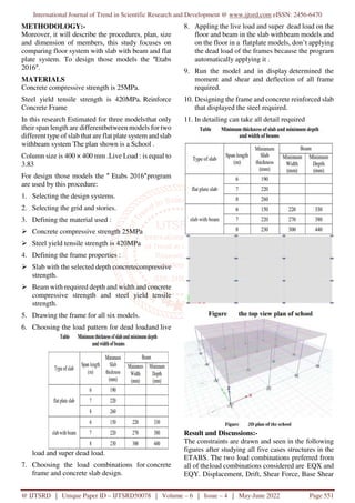 Structural Building and Cost Optimization with Different Floor System | PDF