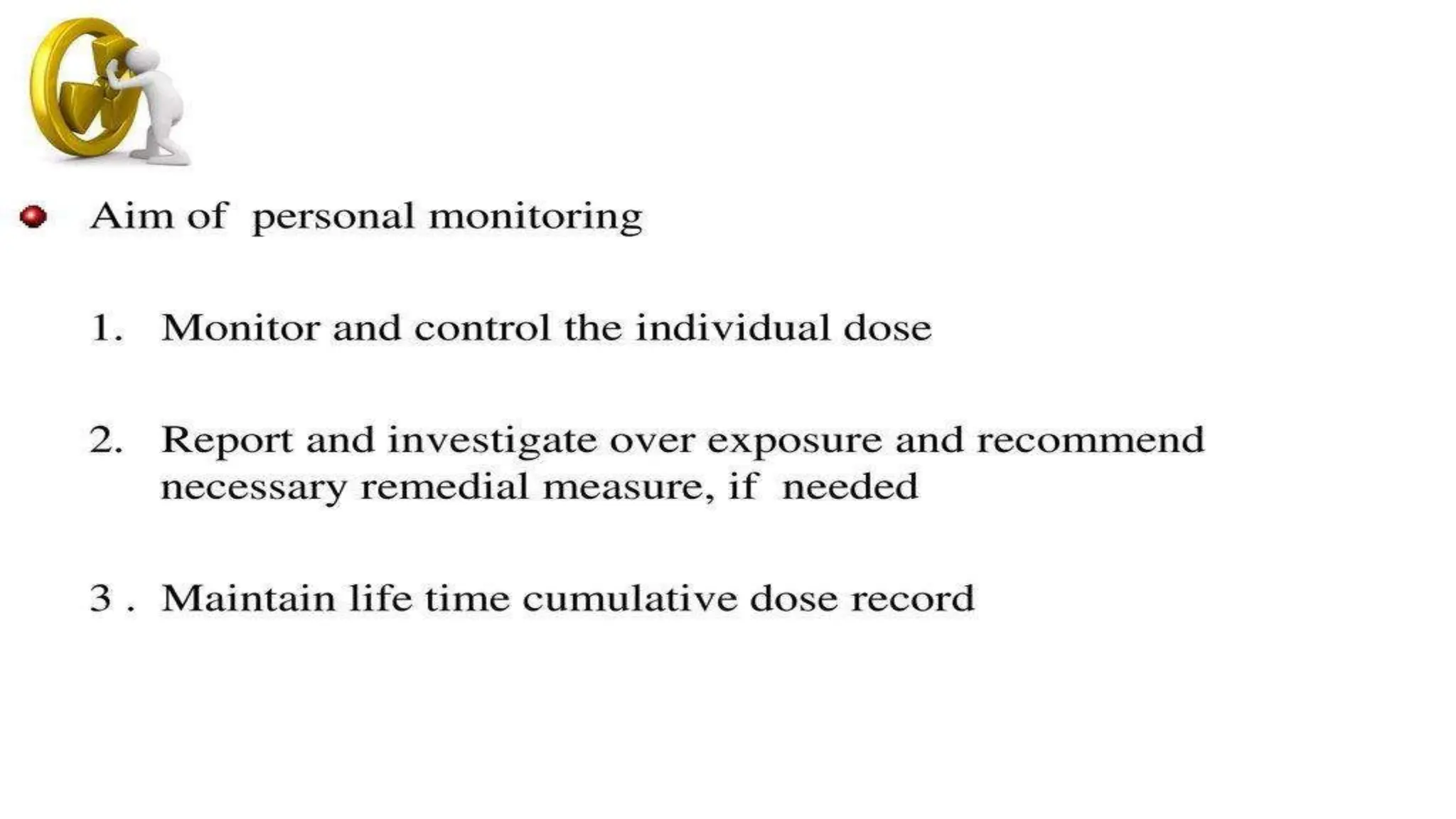 Personal Monitoring Device use in radiology department._by_Barkat.pptx