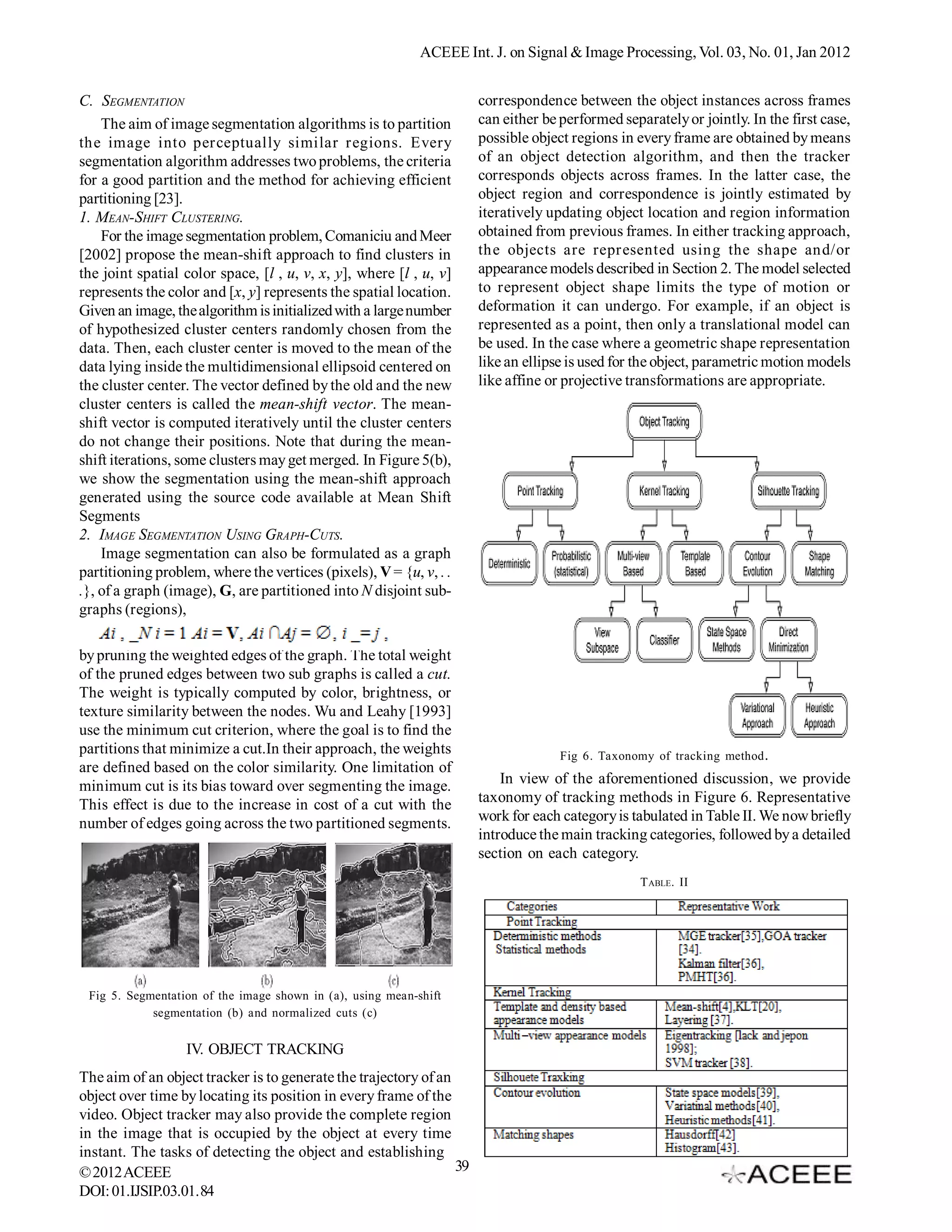 Object Detection And Tracking In Video Sequences Pdf