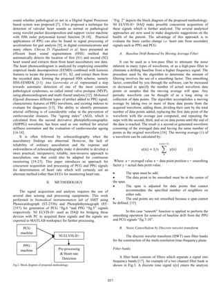 Real Time Acquisition and Analysis of PCG and PPG Signals | PDF