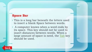 84 identify group keys on the keyboard and their functions | PPSX