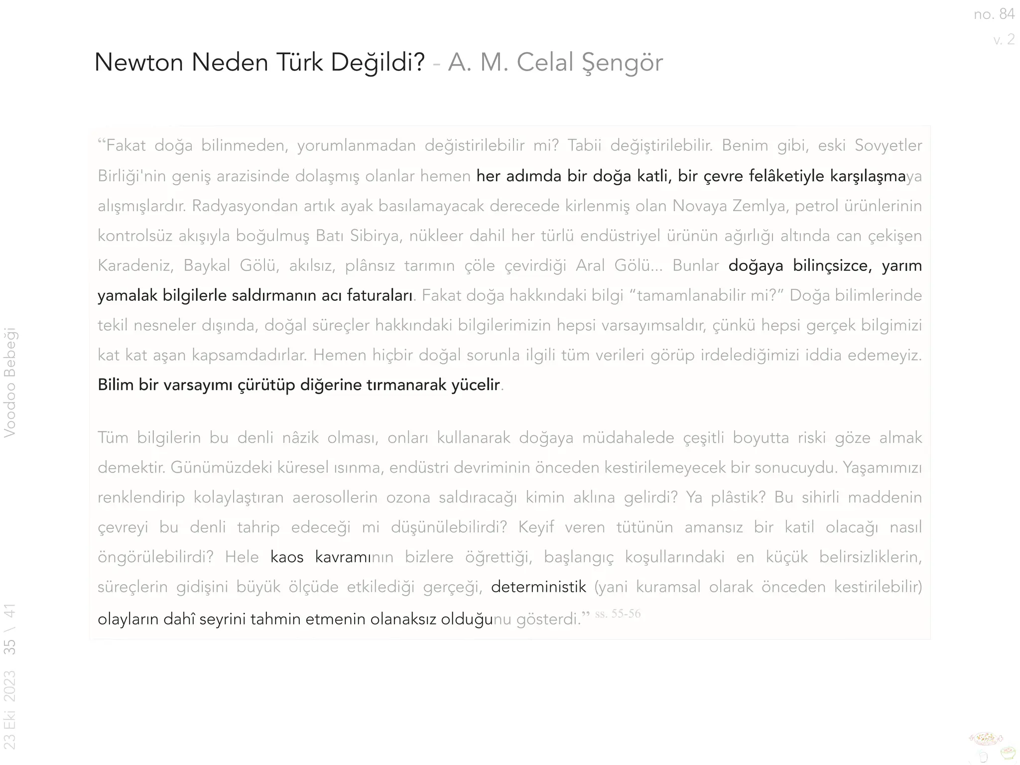 Voodoo Bebeği (ikinci versiyon) | PPT