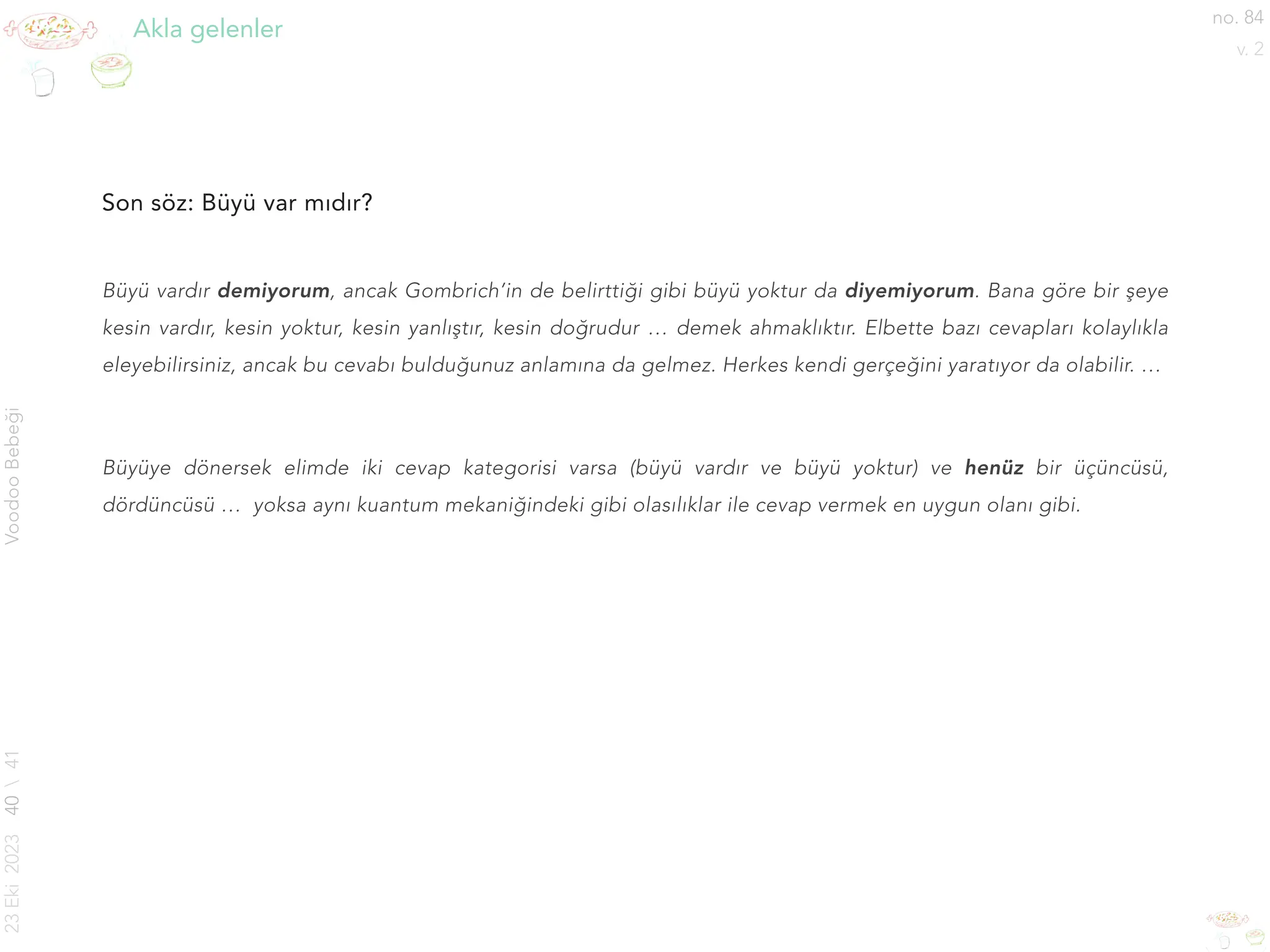 Voodoo Bebeği (ikinci versiyon) | PPT