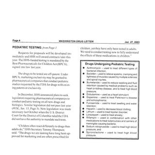 Washington Drug Letter Article | PDF