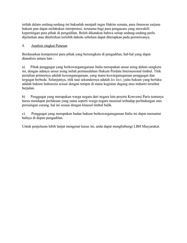84044823 contoh-kasus-hukum-perdata-internasional 3 | DOC