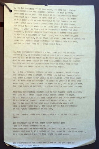 840728 Memo from UK Embassy in Beijing (Richard Evans) to FCO/Prime ...