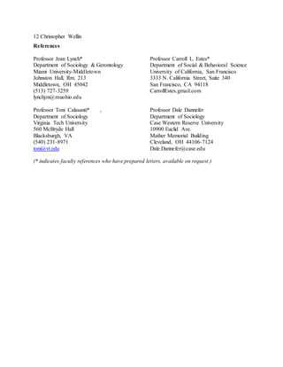 current Wellin vita | PDF